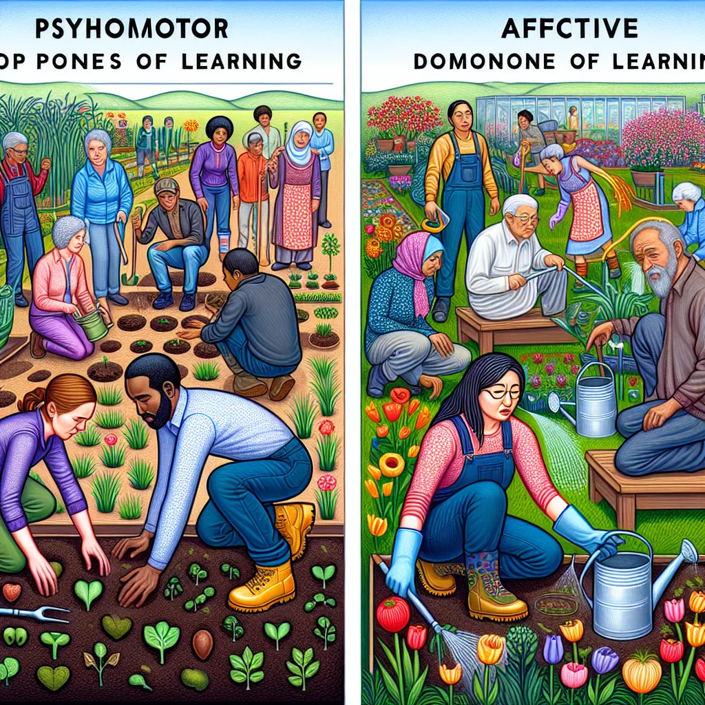 1. **Planting Seeds and Psychomotor Skills** 2. **Watering Plants and ...