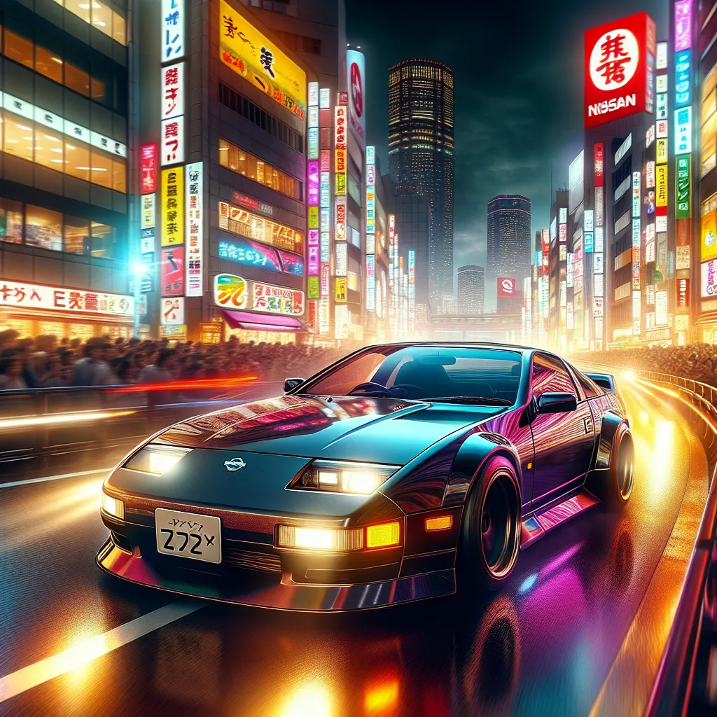 Ask AI: give me a nikuna angel Z32 highway tune in midnight racing ...