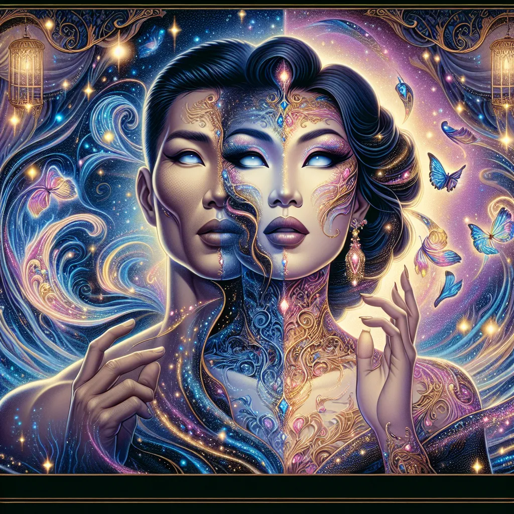 Ask AI: write me a story about a male shapeshifter who likes to ...