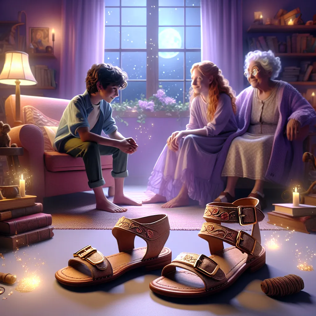 "The Sandals of Memory: A Transformation Tale" | Write (with AI)